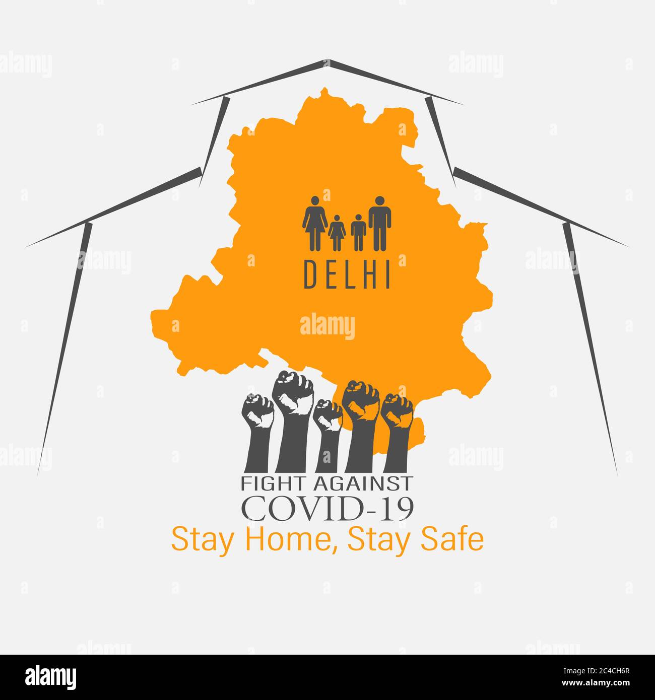 India national delhi state lockdown due to coronavirus crisis covid-19 ...