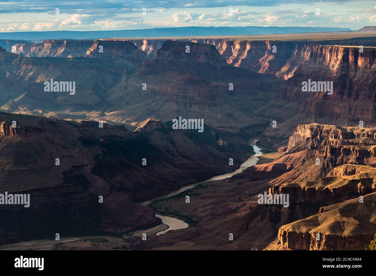 The Grand Canyon, one of the seven natural wonders of the world Stock ...