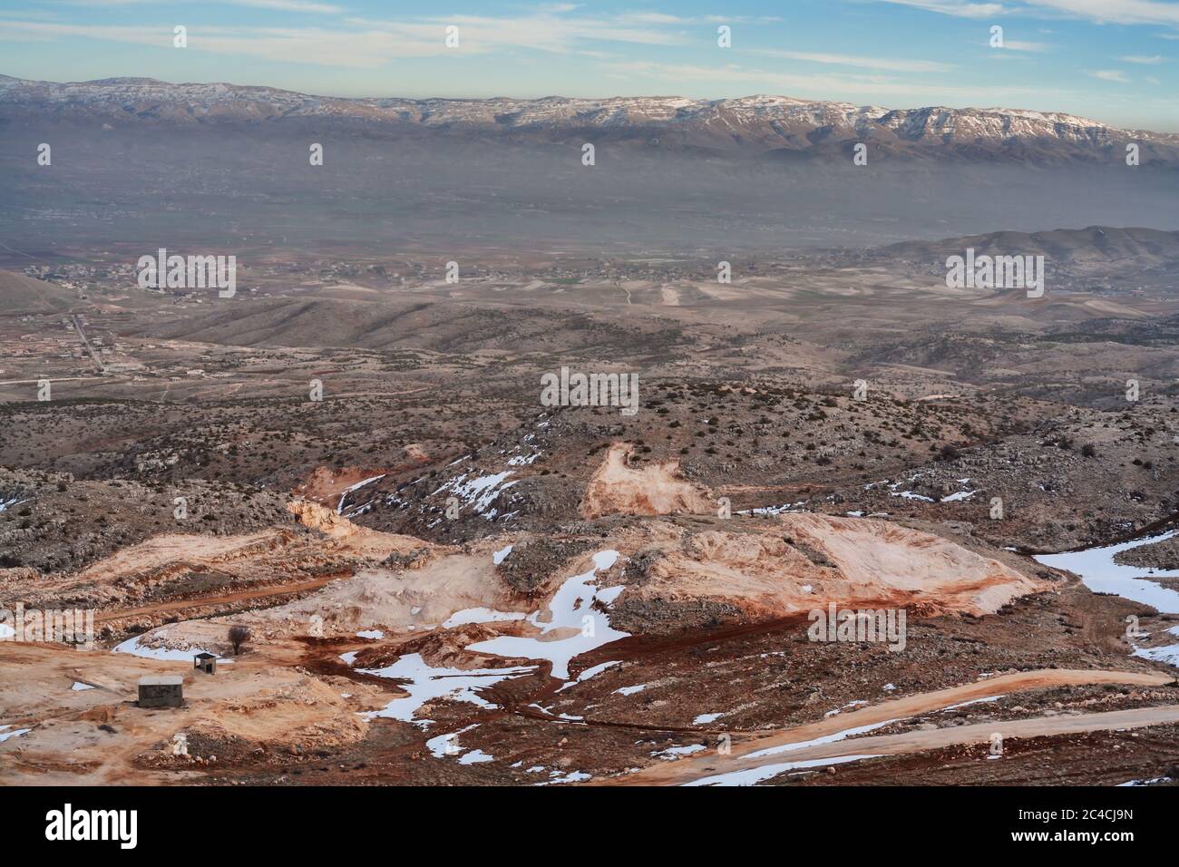 Landscape, Bekaa valley, Lebanon Stock Photo - Alamy