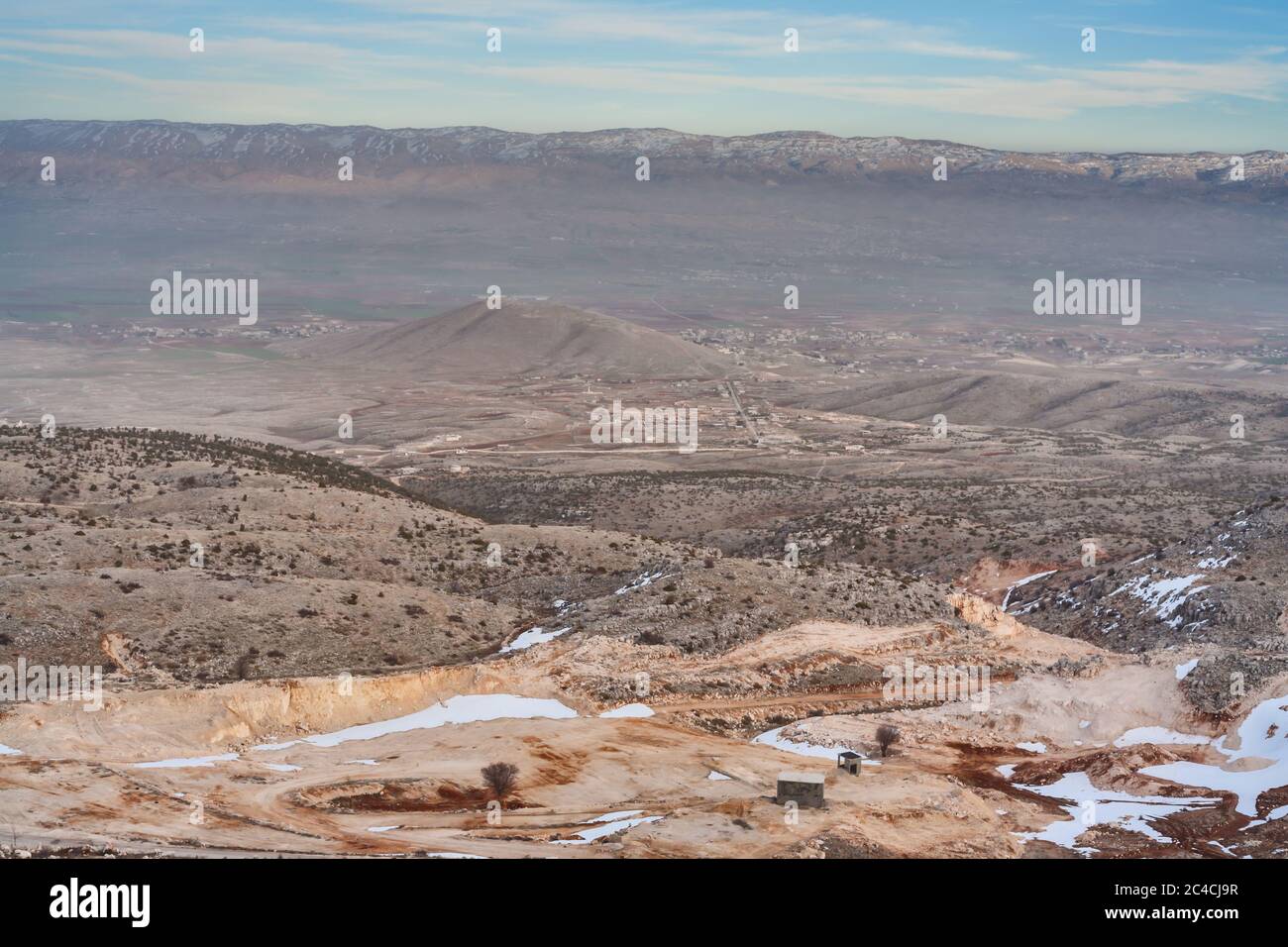 Landscape, Bekaa valley, Lebanon Stock Photo - Alamy