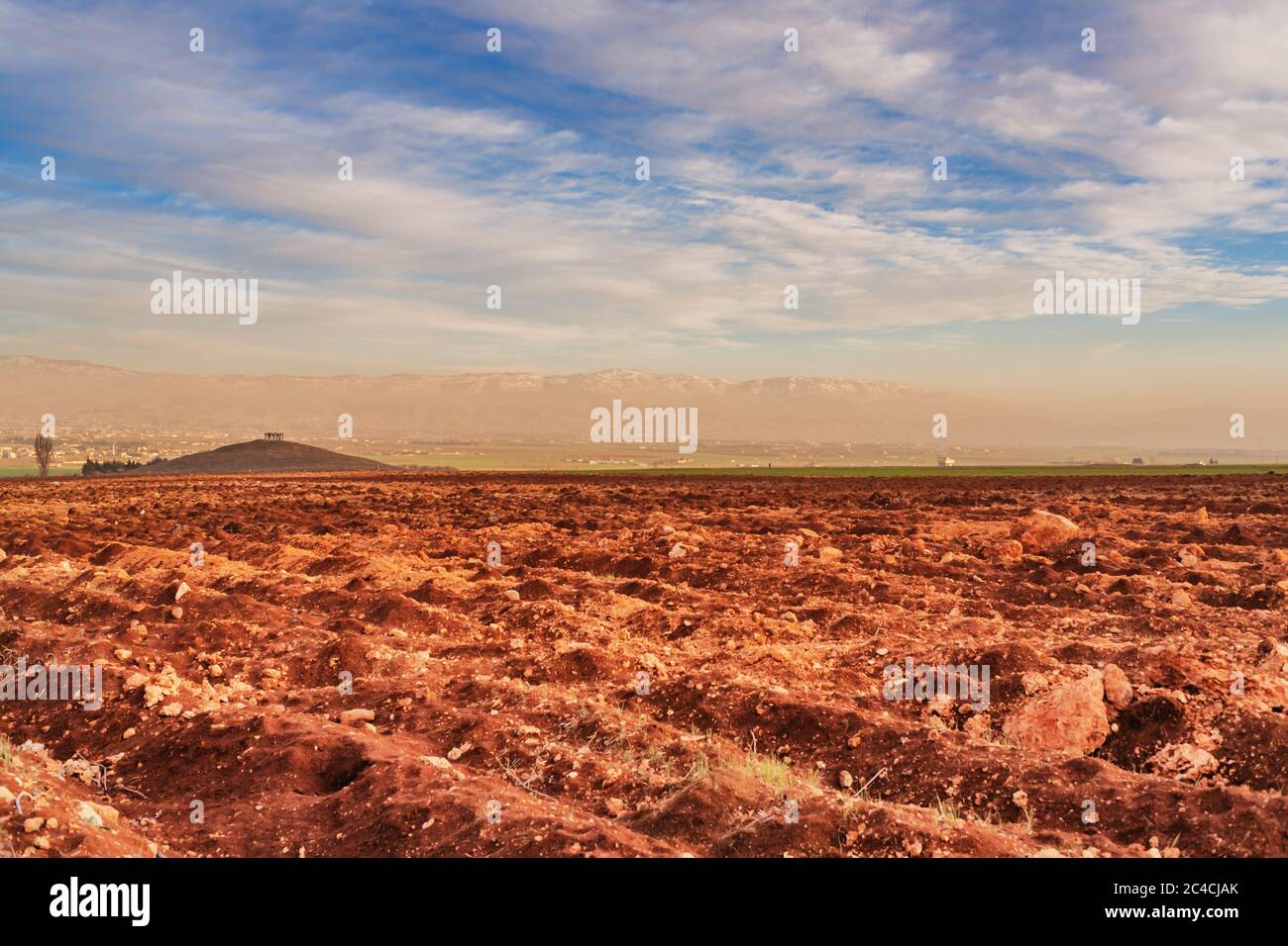 Farm land, Bekaa valley, Lebanon Stock Photo - Alamy