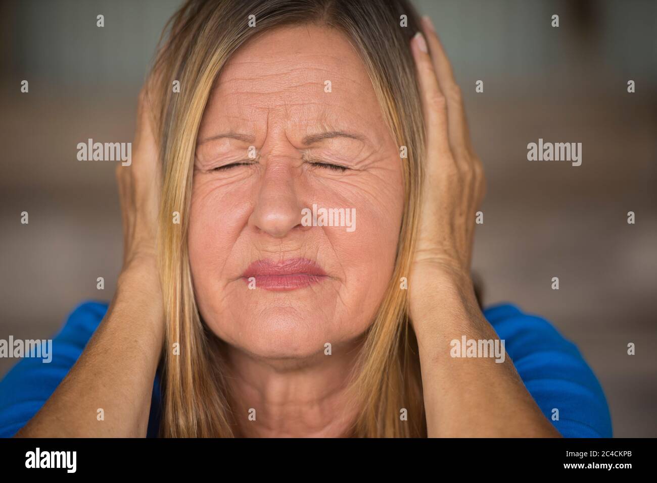 Uncomfortable Facial Expression