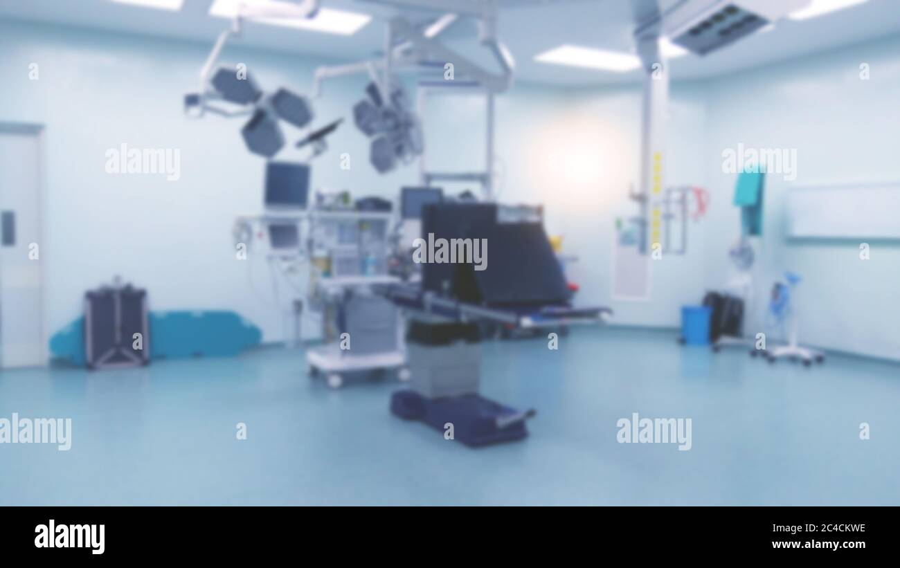 blur image inside operation theatre Stock Photo - Alamy