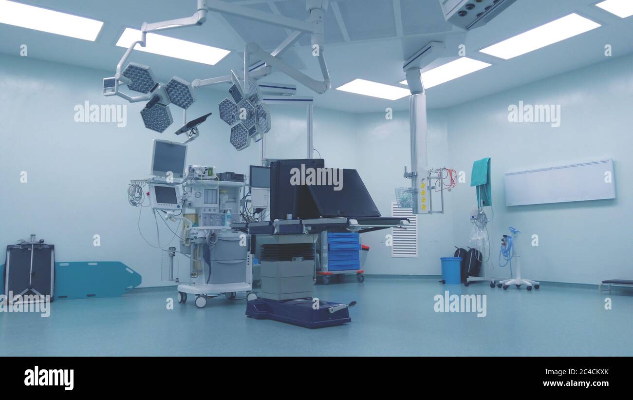 Malaysia - October 3, 2018. Image of inside operation theatre in ...