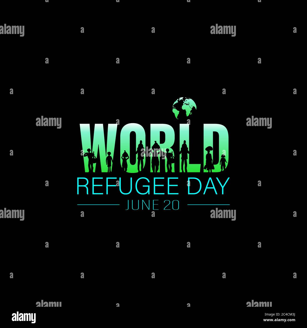 Refugees world Stock Vector Images - Alamy