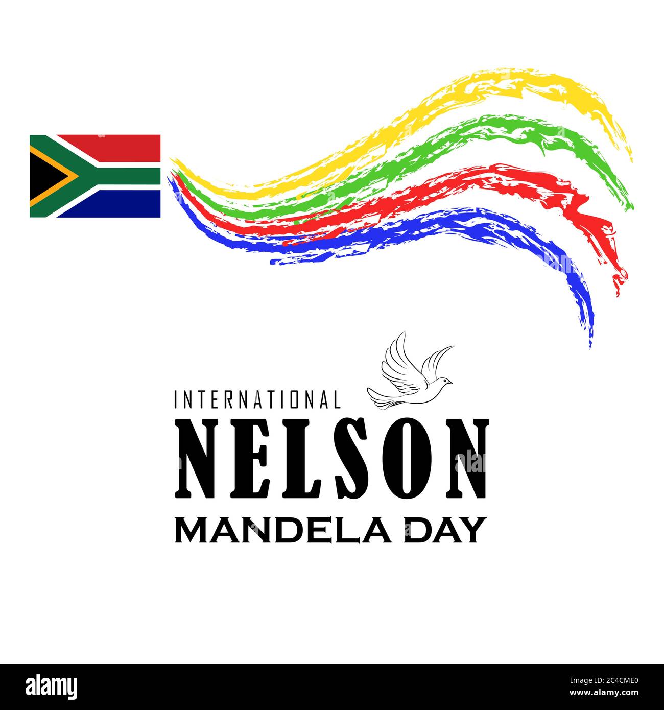 Nelson Mandela International Day. South African- political leader, and ...