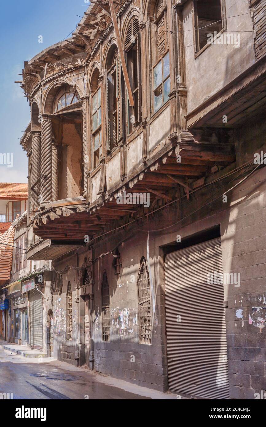 Street in old town, Damascus, Syria Stock Photo - Alamy