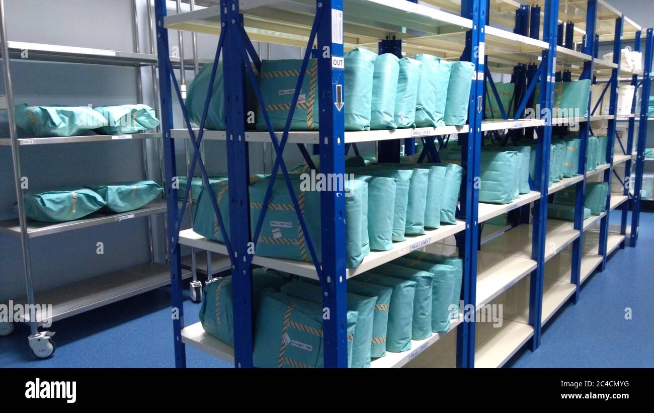 Wrapped Sterile Sets. Wrapped Sterile Instruments Stock Photo - Alamy