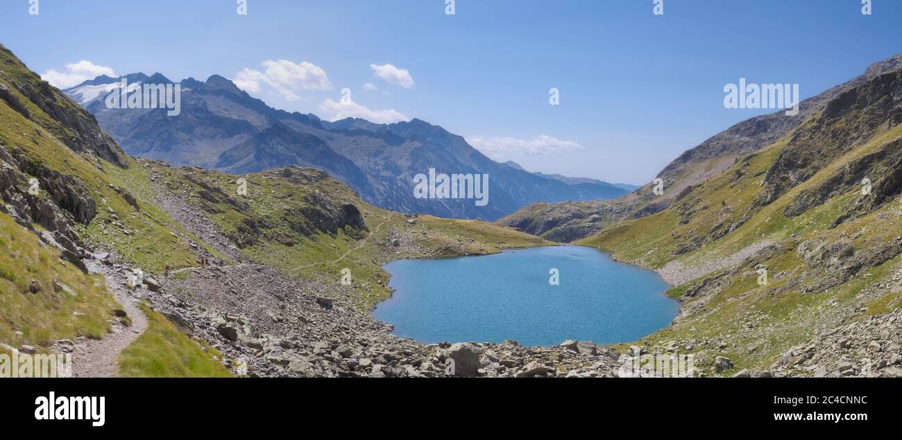 Benasque, Huesca/Spain; Aug. 24, 2017. The Posets-Maladeta Natural Park ...