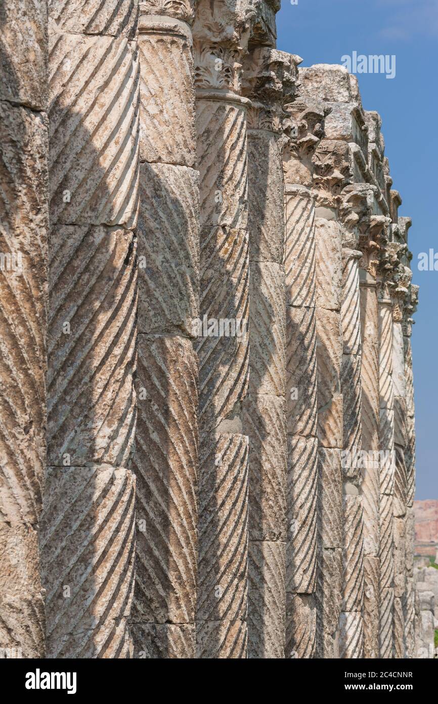 Ancient city Apamea, Apameia, Afamia, Syria Stock Photo - Alamy