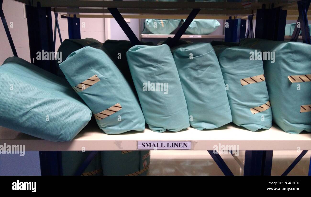 Wrapped Sterile Sets. Wrapped Sterile Instruments Stock Photo - Alamy