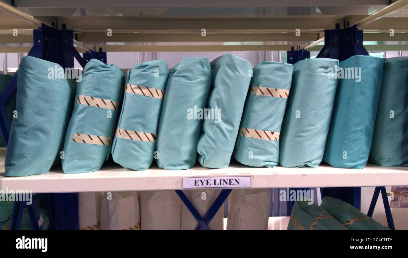 Wrapped Sterile Sets. Wrapped Sterile Instruments Stock Photo - Alamy