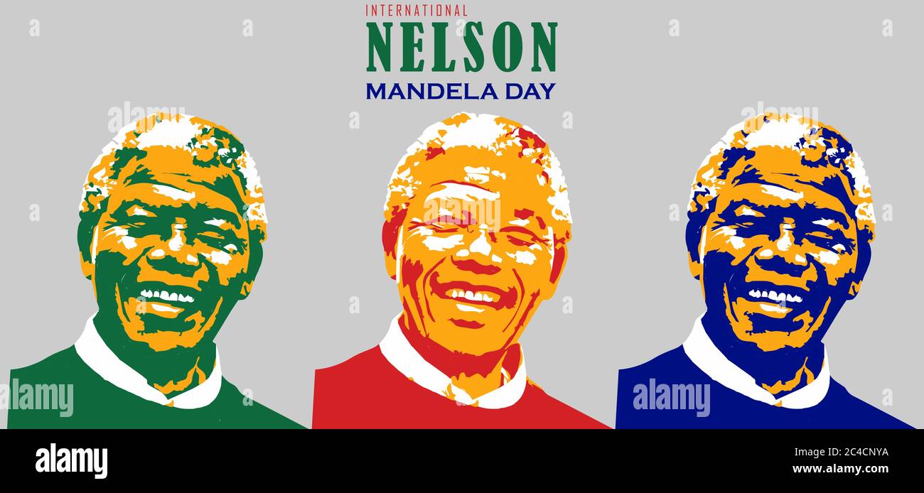 Nelson Mandela International Day. South African- political leader, and ...