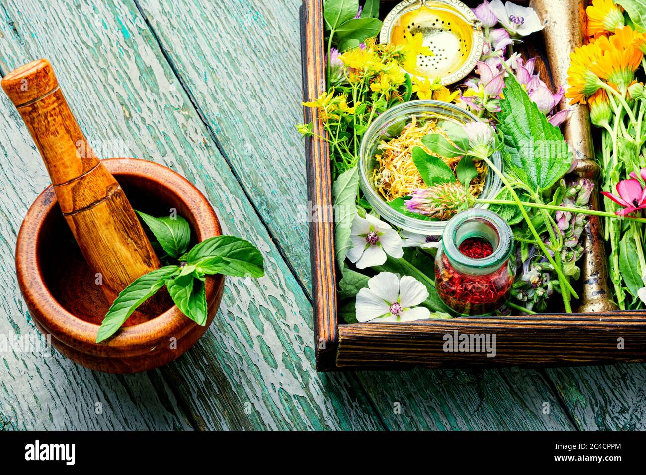 Medicinal healing hi-res stock photography and images - Alamy