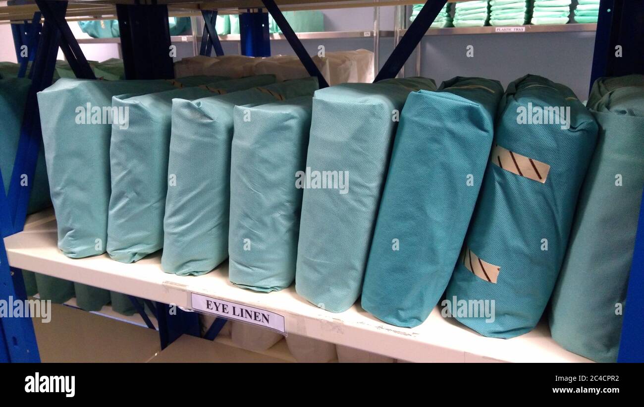 Wrapped Sterile Sets. Wrapped Sterile Instruments Stock Photo - Alamy