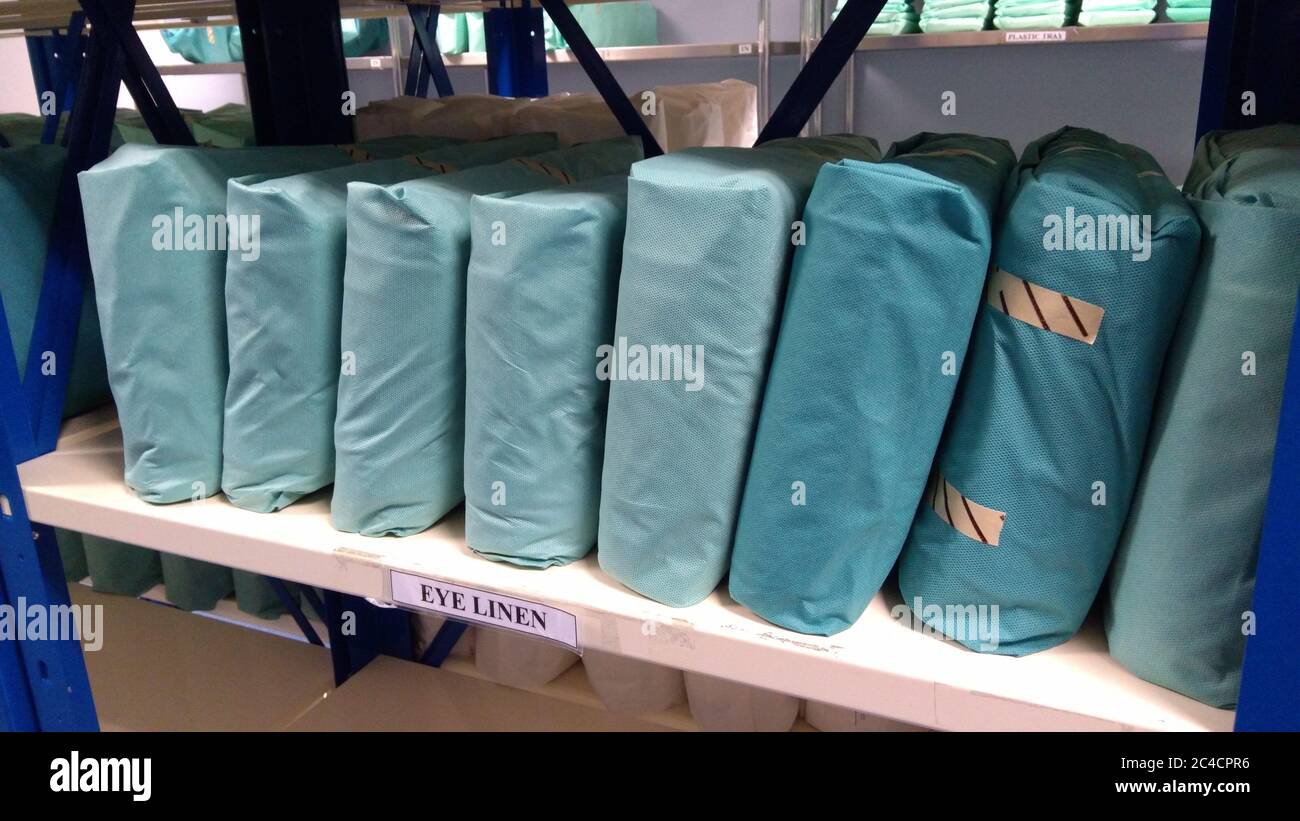 Wrapped Sterile Sets. Wrapped Sterile Instruments Stock Photo - Alamy