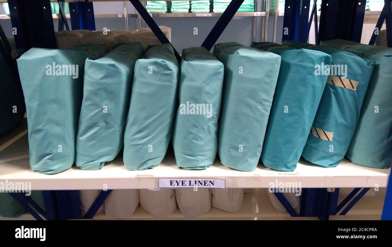 Wrapped Sterile Sets. Wrapped Sterile Instruments Stock Photo - Alamy