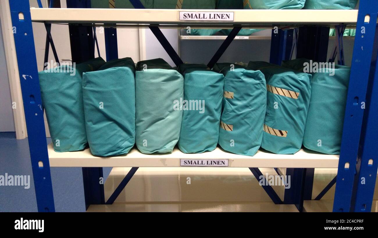 Wrapped Sterile Sets. Wrapped Sterile Instruments Stock Photo - Alamy