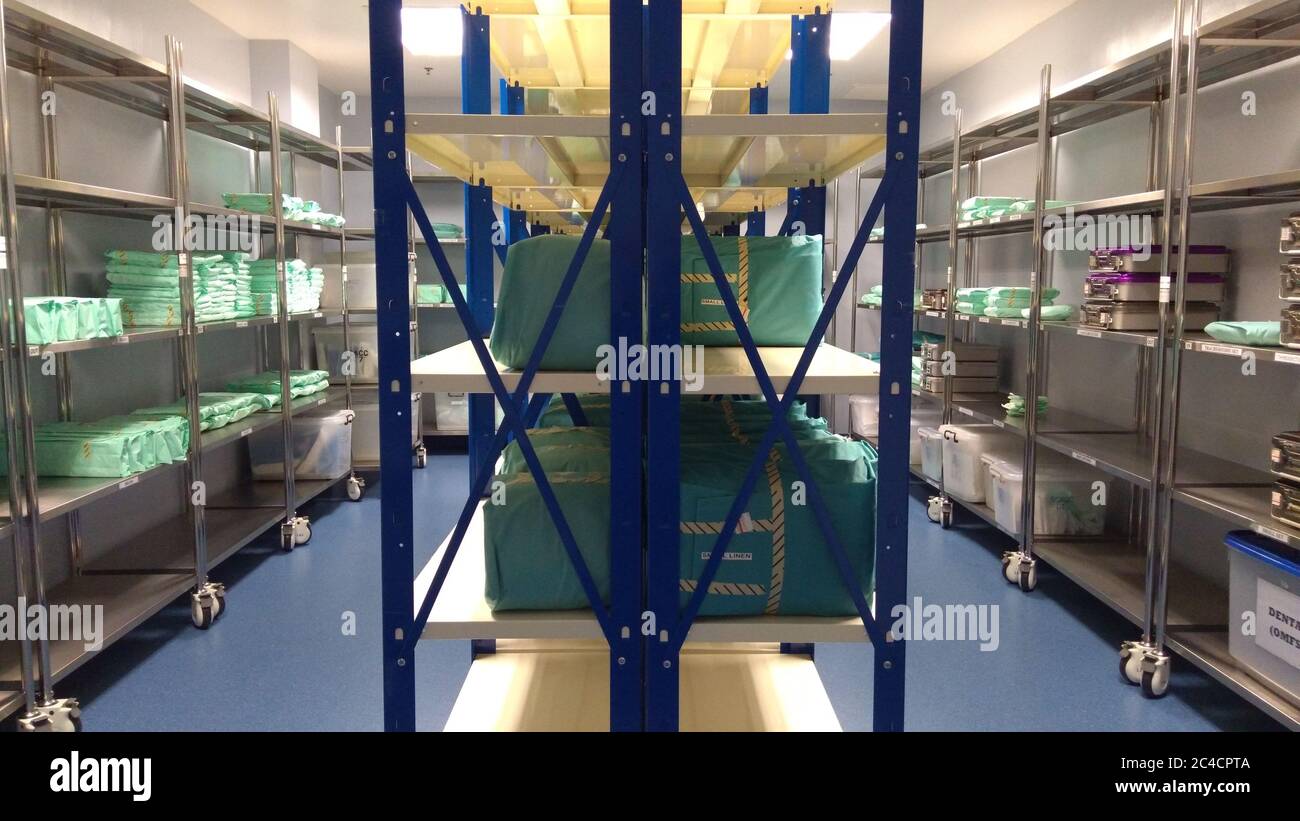 Wrapped Sterile Sets. Wrapped Sterile Instruments Stock Photo - Alamy