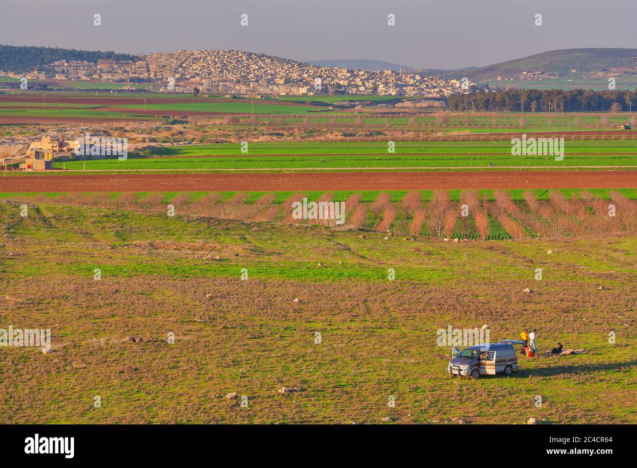 Green village syria hi-res stock photography and images - Alamy