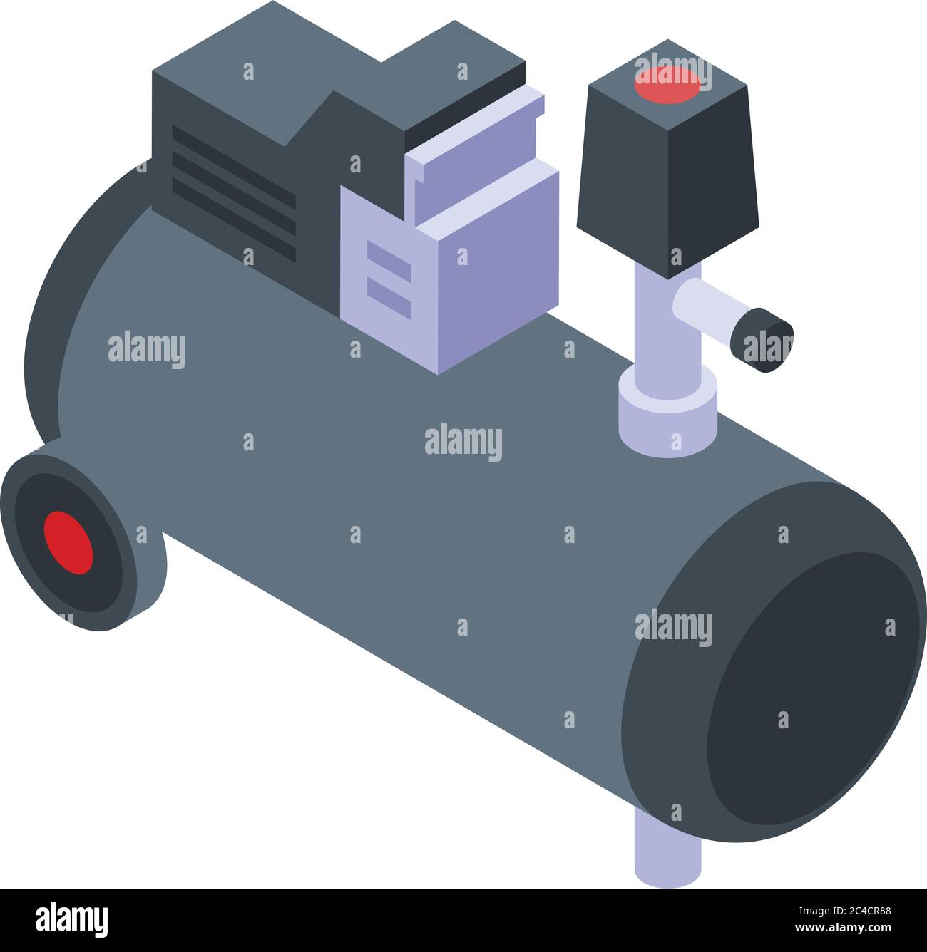 Cold air compressor icon, isometric style Stock Vector Image & Art - Alamy