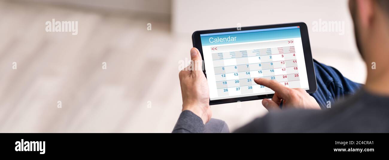 Panoramic calendar hi-res stock photography and images - Alamy