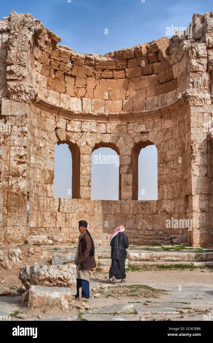Resafa, Sergiopolis, near Ar Raqqah, Roman and Byzantine city in desert ...