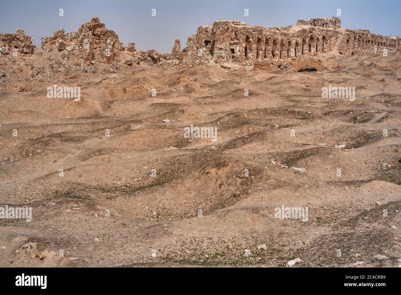 Resafa, Sergiopolis, near Ar Raqqah, Roman and Byzantine city in desert ...