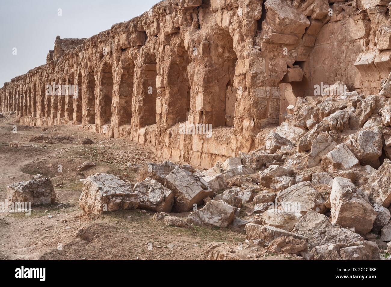 Resafa, Sergiopolis, near Ar Raqqah, Roman and Byzantine city in desert ...