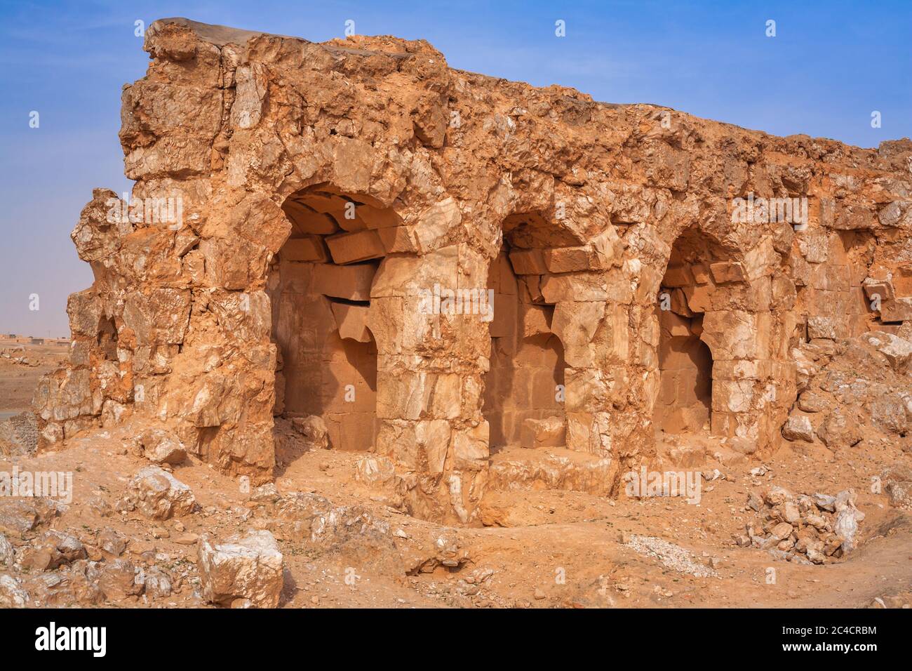 Resafa, Sergiopolis, near Ar Raqqah, Roman and Byzantine city in desert ...