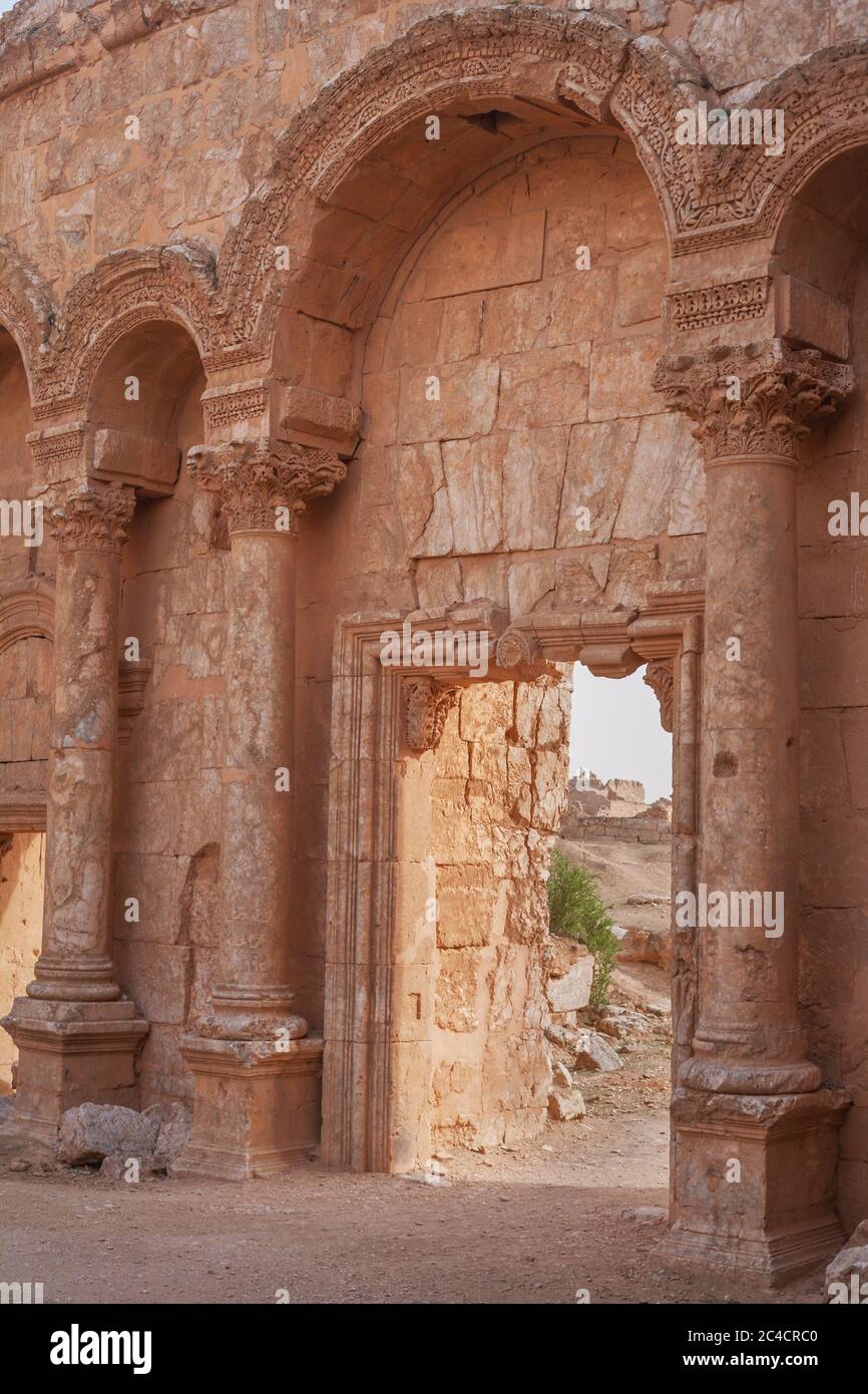 Resafa, Sergiopolis, near Ar Raqqah, Roman and Byzantine city in desert ...