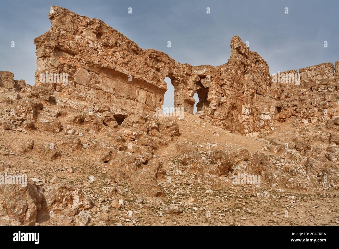 Resafa, Sergiopolis, near Ar Raqqah, Roman and Byzantine city in desert ...