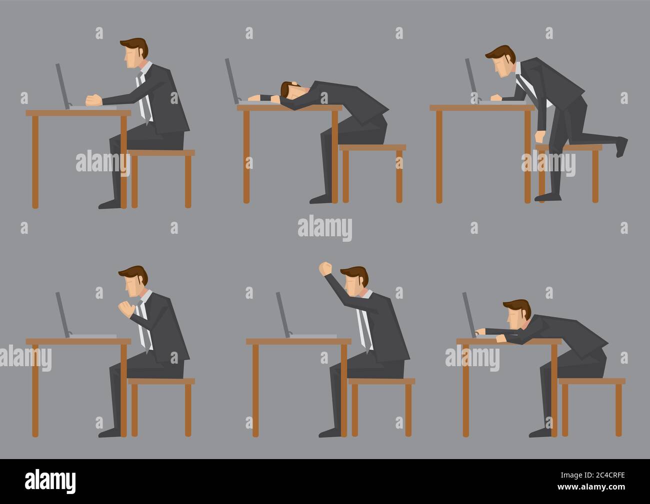 Slouching chair Stock Vector Images - Alamy