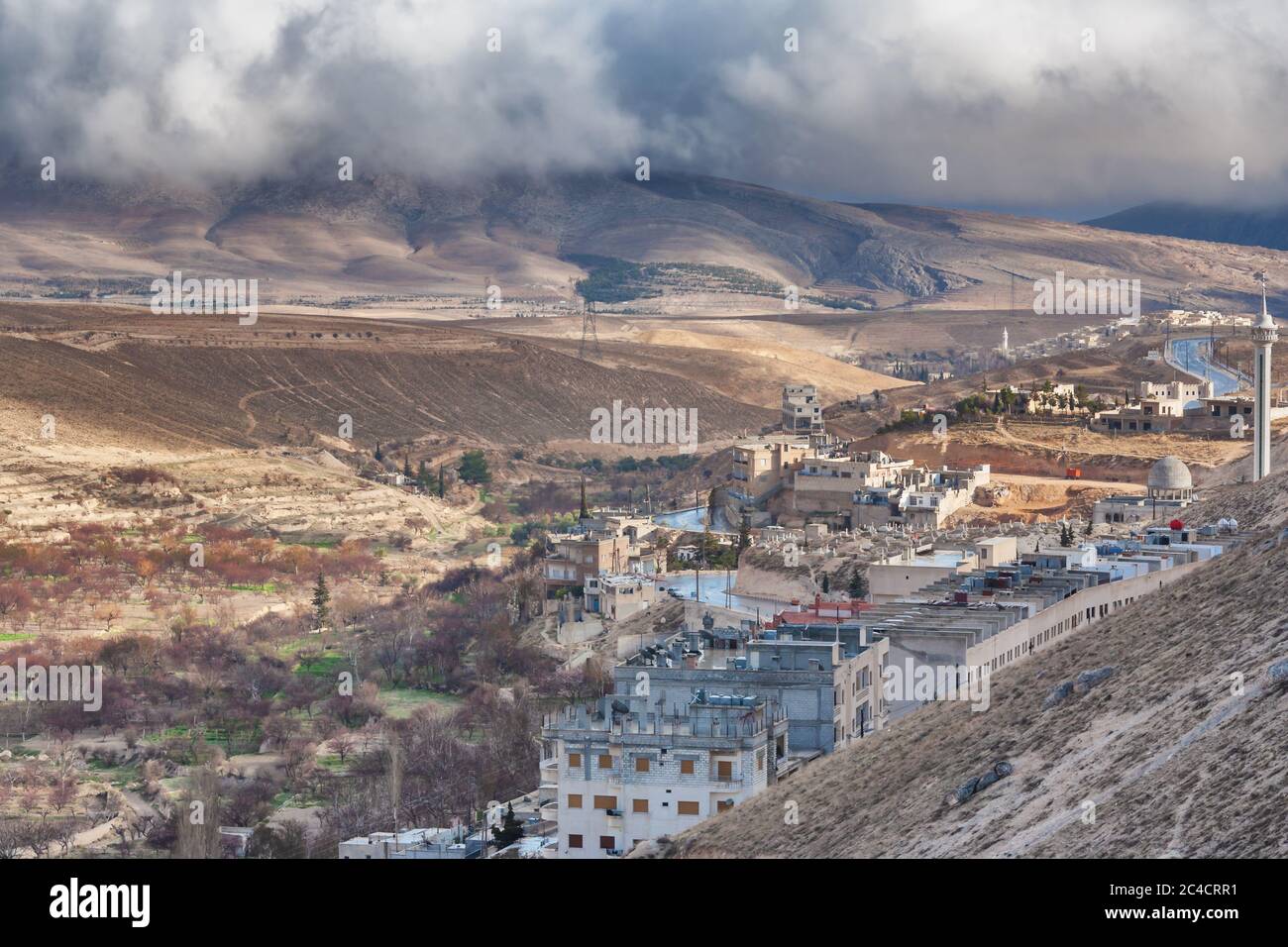 Village maloula maaloula syria hi-res stock photography and images - Alamy