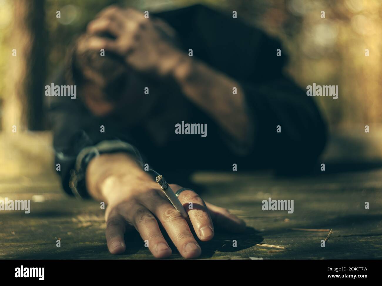 Depressed state hi-res stock photography and images - Alamy