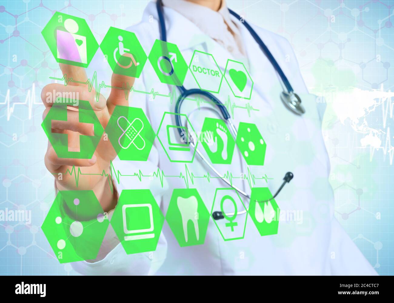 Innovative technologies in medicine Stock Photo - Alamy
