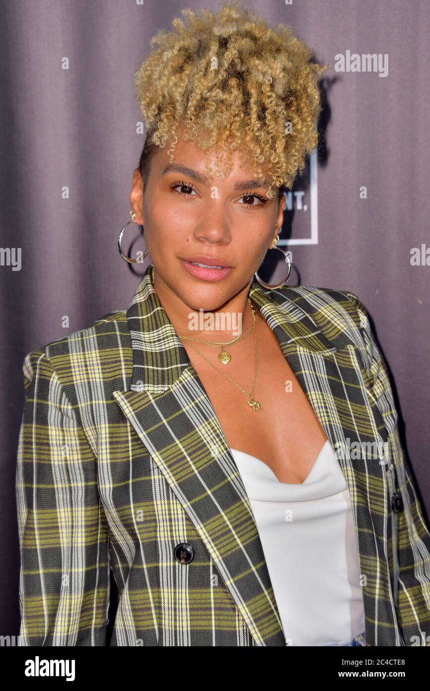 Los Angeles, USA. 24th June, 2020. Emmy Raver-Lampman at the premiere ...