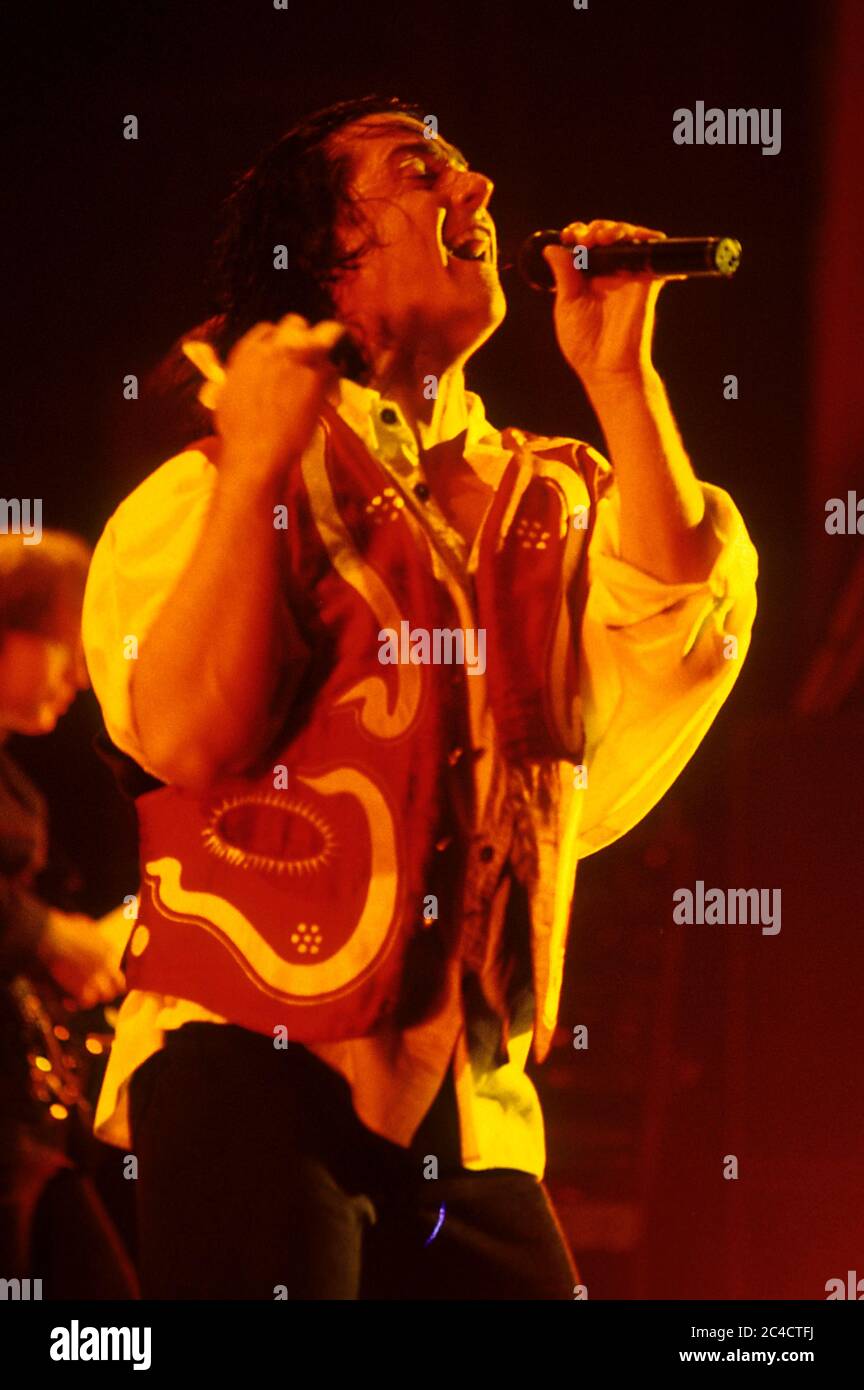 Steve Hogarth of Marillion live at a concert of the 'Holidays in Eden ...