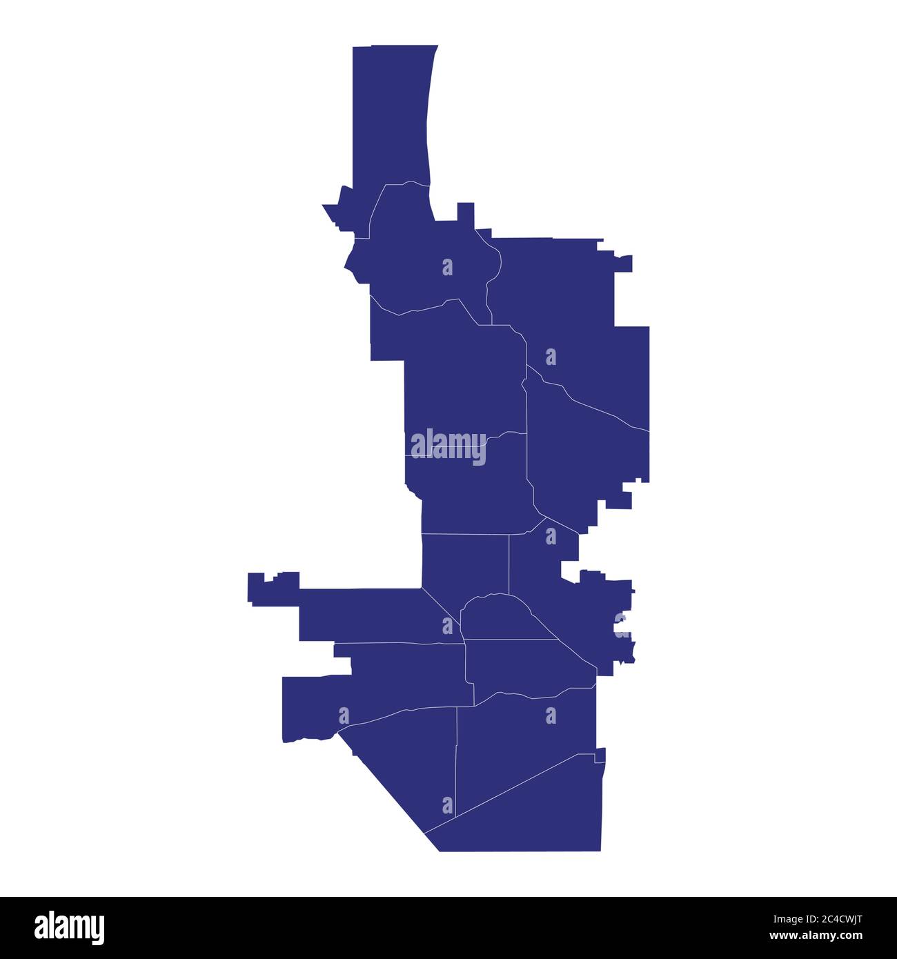 High Quality map of Phoenix is a city of United States of America with ...