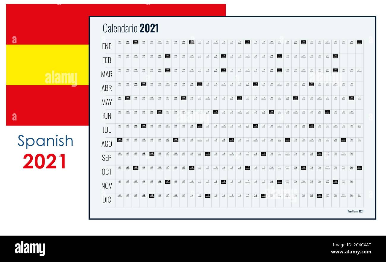 Calendario desktop Stock Vector Images - Alamy