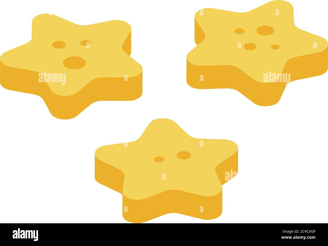 Corn flakes texture Stock Vector Images - Alamy