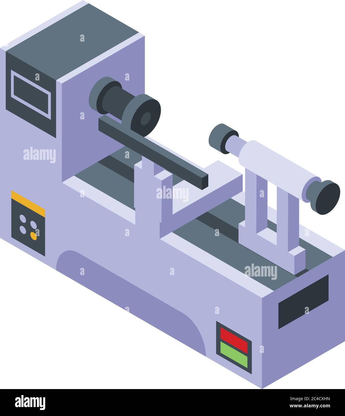 Drilling lathe icon, isometric style Stock Vector Image & Art - Alamy