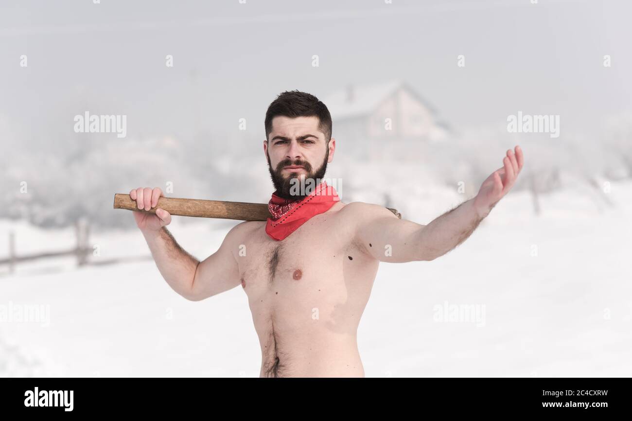 Frozen face man explorer hi-res stock photography and images - Alamy