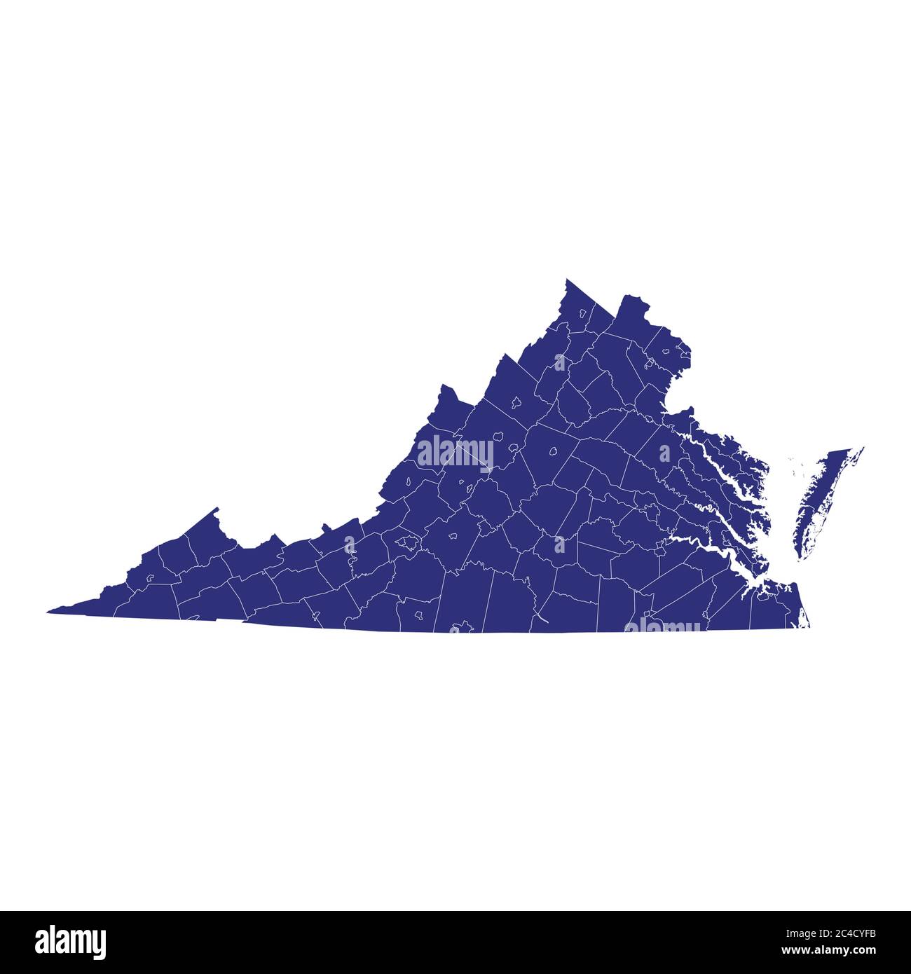 Virginia counties hi-res stock photography and images - Alamy