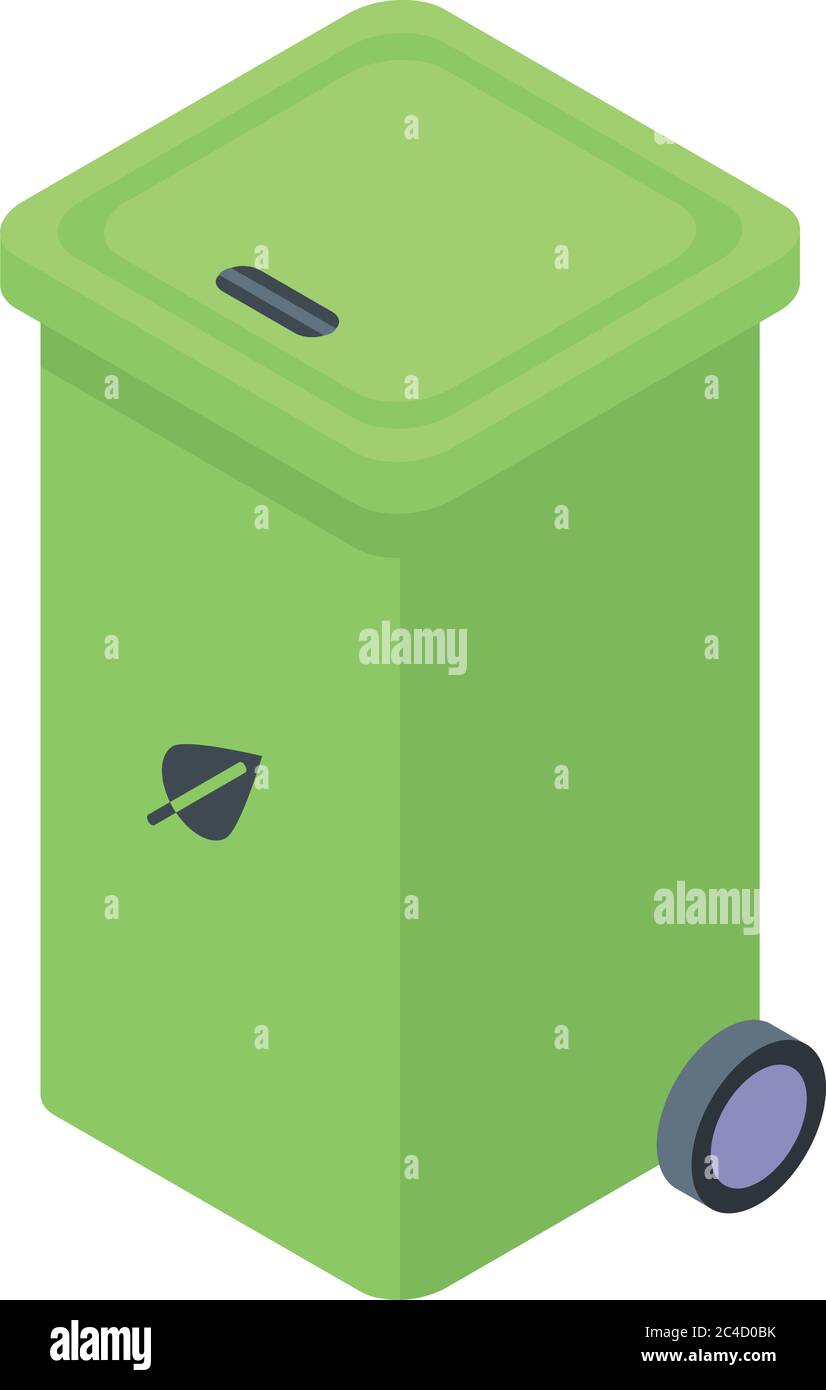 Plastic recycle box icon, isometric style Stock Vector Image & Art - Alamy