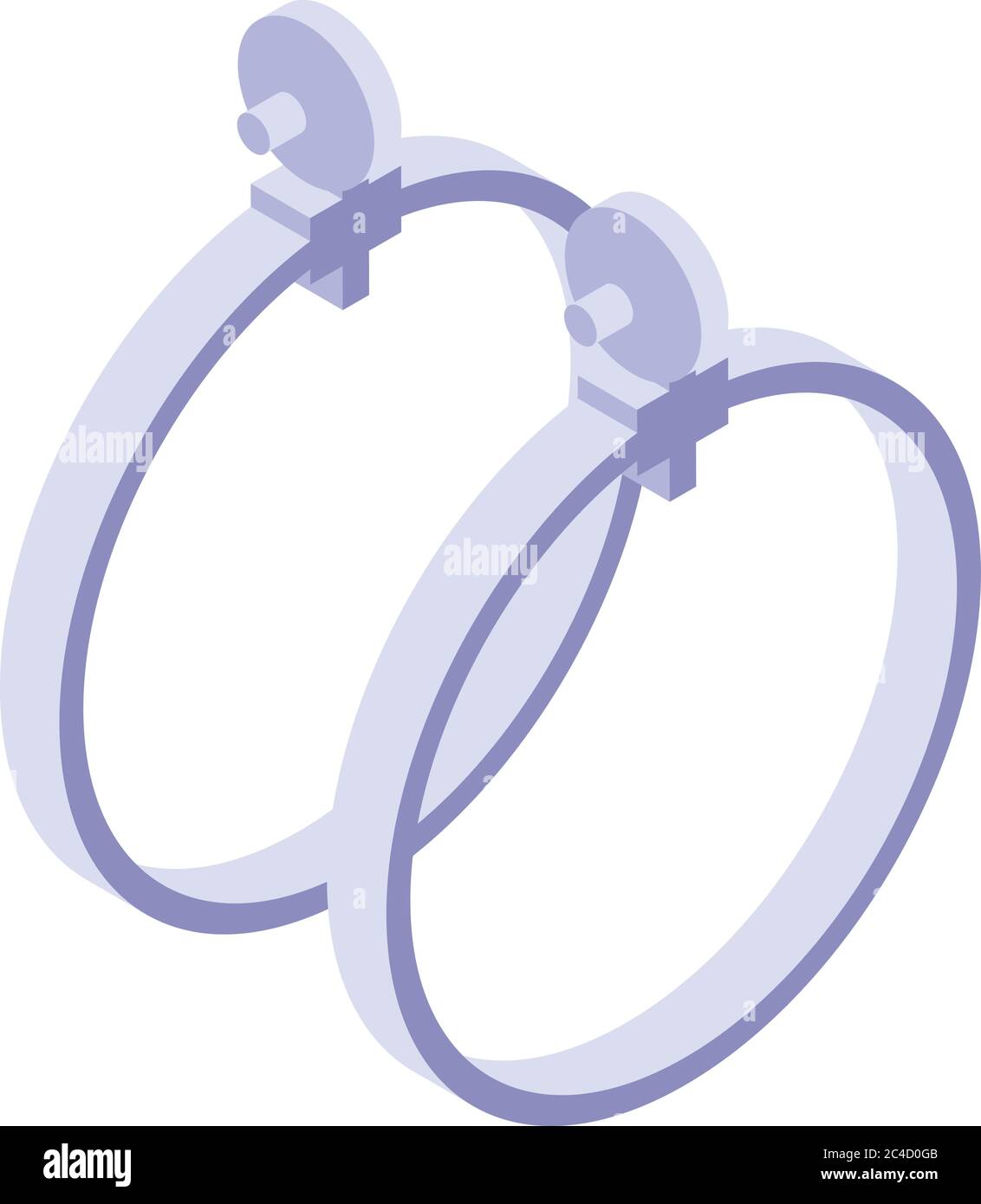 Woman earrings nose ring Stock Vector Images - Alamy