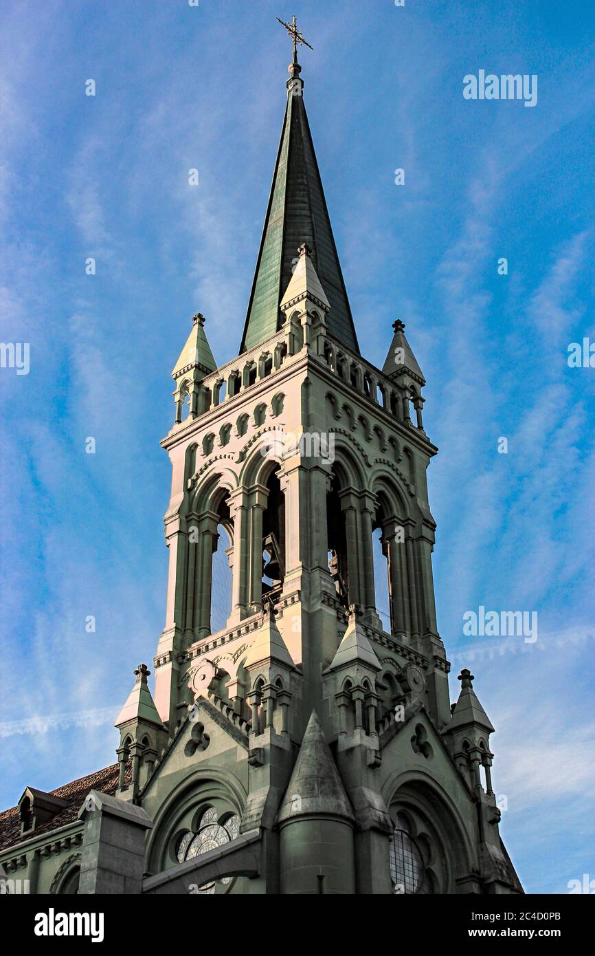 the Bern Minster is a Swiss Reformed cathedral, (or minster) in the old ...