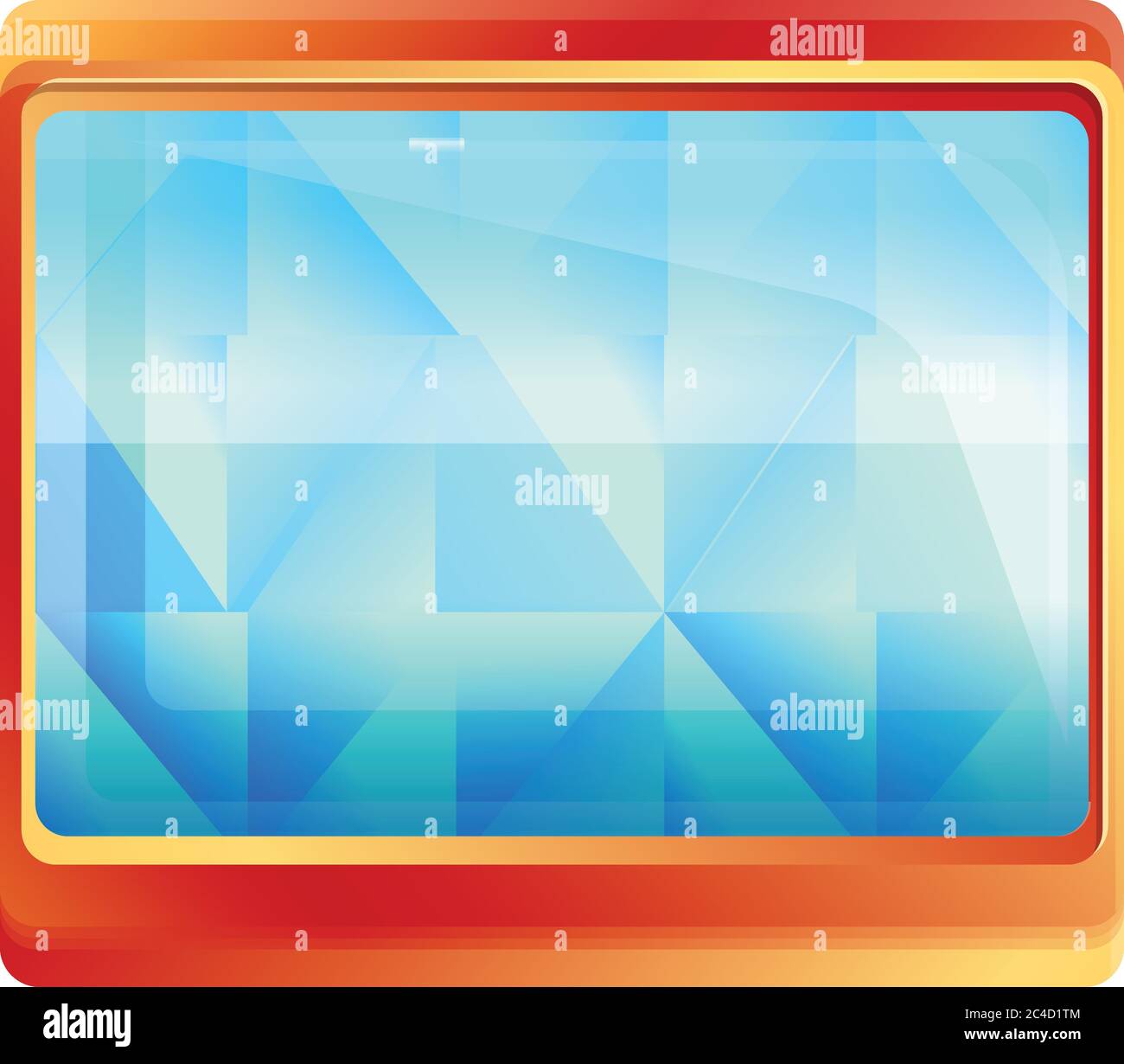 Blue gemstone icon. Cartoon of blue gemstone vector icon for web design ...