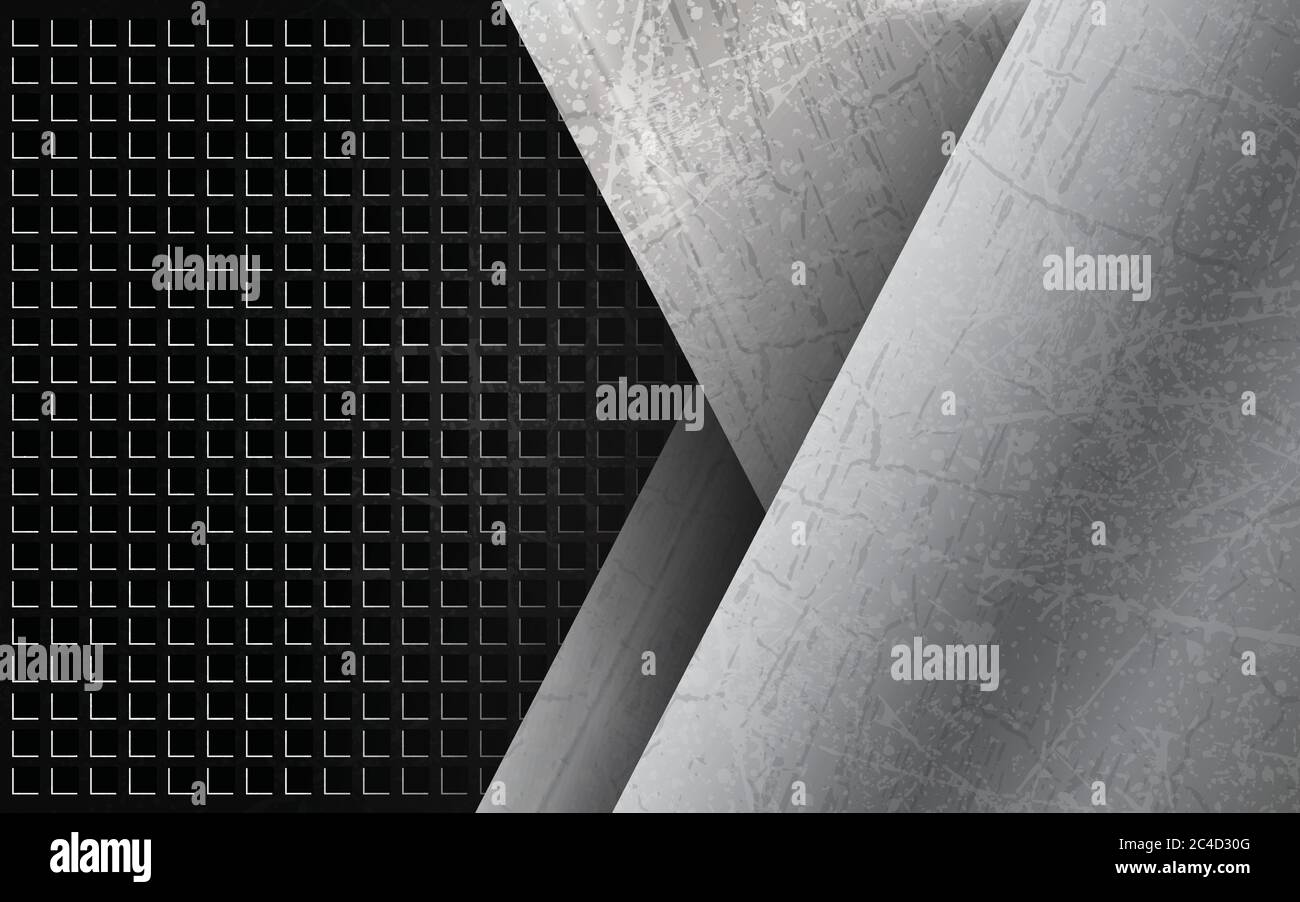 Abstract metal design. Vector and illustration Stock Vector Image & Art ...