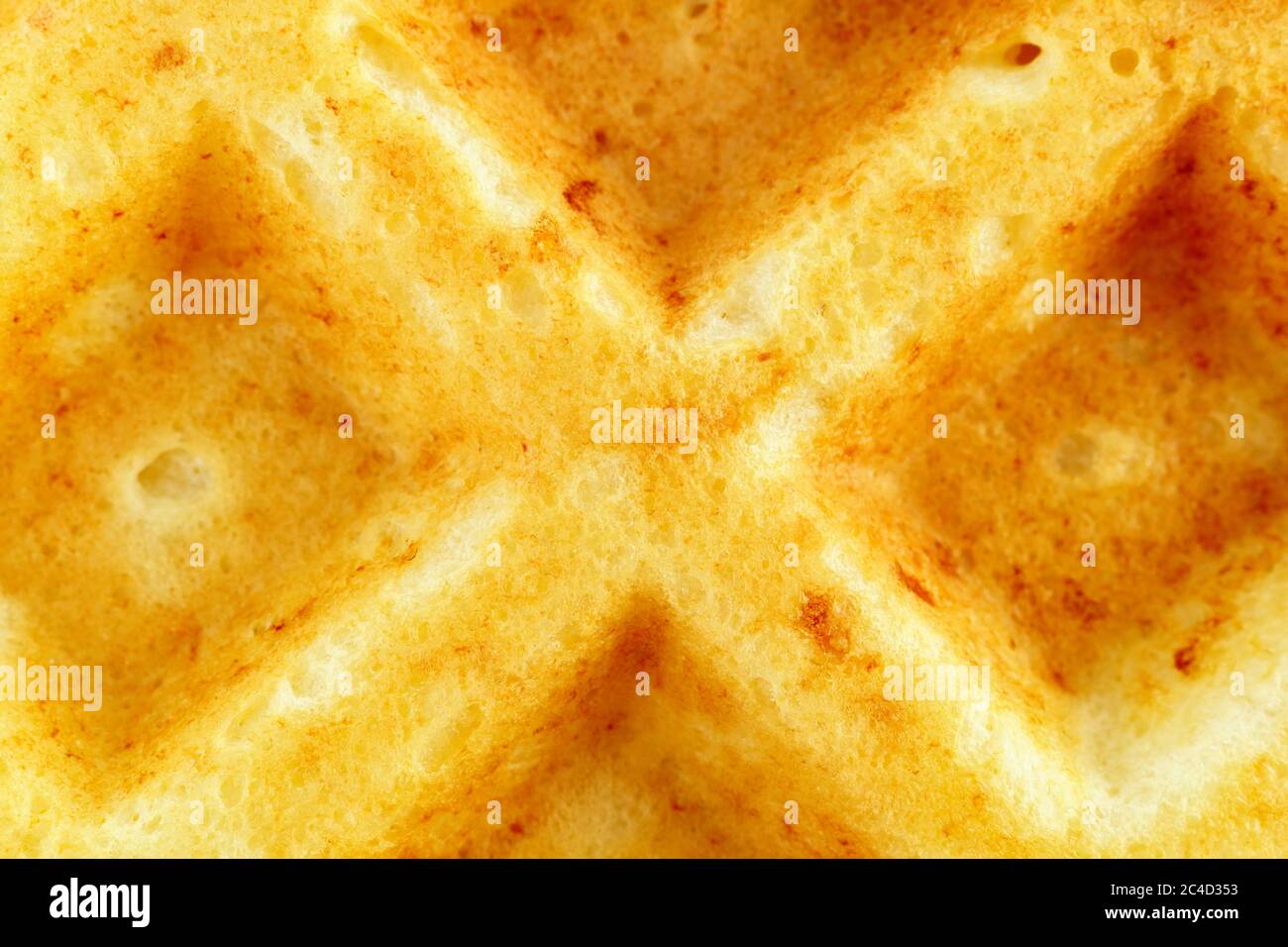 surface texture of waffles, homemade cakes. Food backdrop.Waffles ...